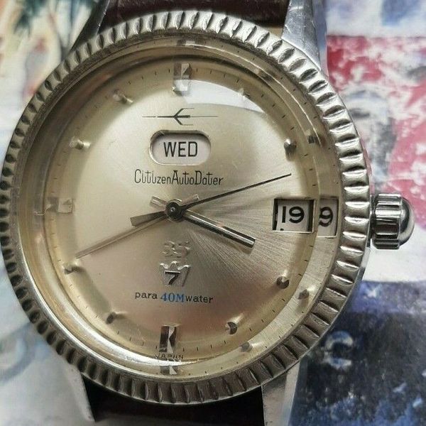 Citizen Jet AutoDater 7 Automatic Ring Roter 35 Jewels | WatchCharts ...