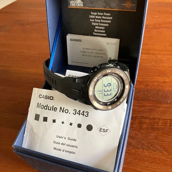 Casio Protrek PRG330-1 triple sensor | WatchCharts Marketplace