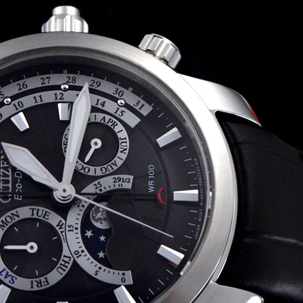 SOLD: Rare Citizen Eco-Drive Moon Phase Calendar AP1000-03E Cal. 8651 ...