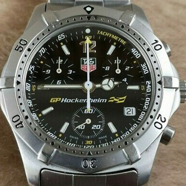 TAG HEUER Grand Prix Circuit GP HOCKENHEIM CHRONOGRAPH CK1118-0 38mm ...