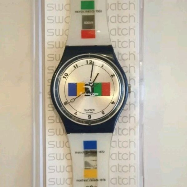 Swatch Watch 2000 Sydney Australia Olympics Very Rare Vintage Watch ...