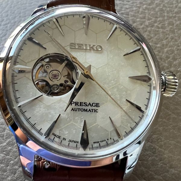 Seiko Presage SSA409 STAR BAR HONEYCOMB Cocktail Time LIMITED ...