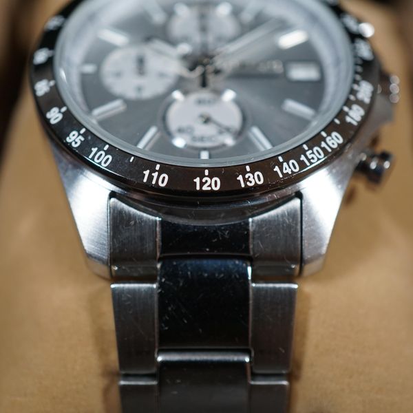 [WTS] Seiko Spirit SBTR007 8T67 Silver Dial Chronograph Quartz Watch ...