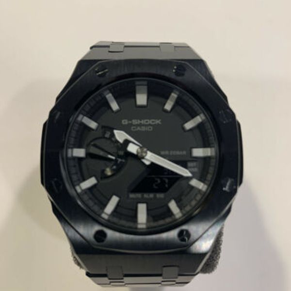 Casio G-Shock GA-2100 Steel Casioak Custom Watch AP Royal Oak Style NEW ...