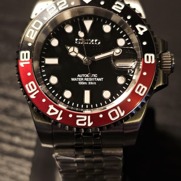 Seiko Mod 'Coke' Automatic Diver | WatchCharts Marketplace