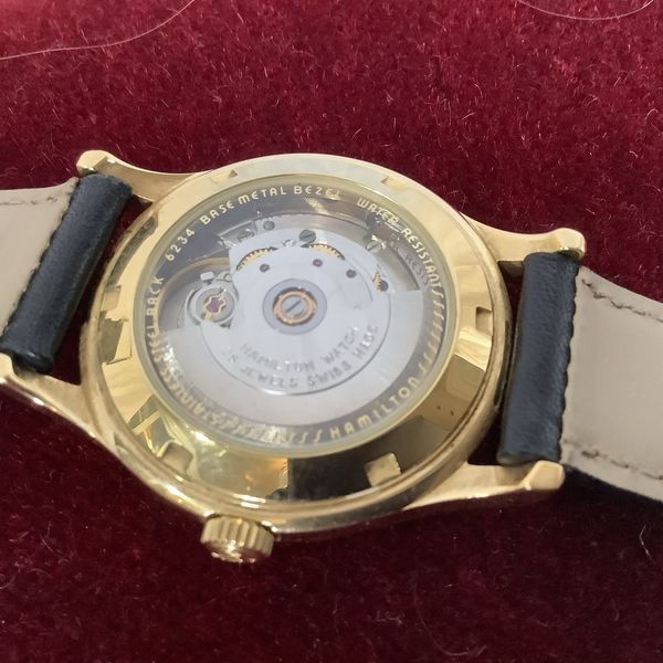 Hamilton Dress Watch - Gold Plated - Automatic 25 Jewel Movement ...