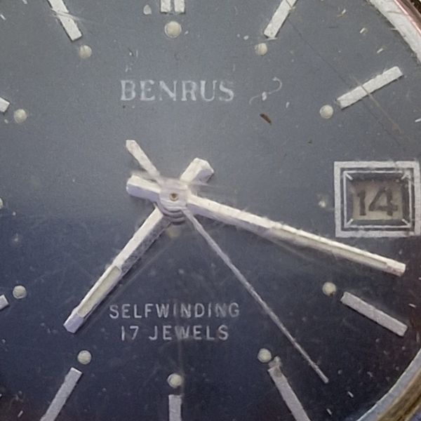 Vintage automatic Watces 2 Benrus,1 Norbee Will Run No Bands ...