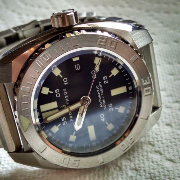 FS: Prometheus Piranha-Black Dial Like New Full Kit Includes Strapcode ...