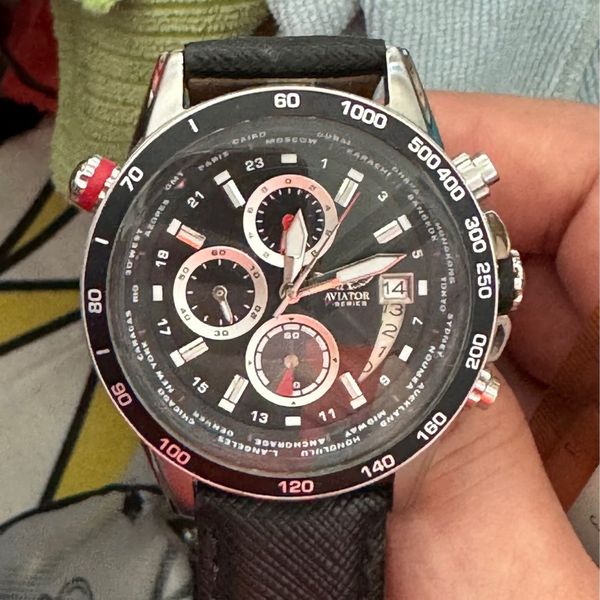 Aviator Watch Chronograph | WatchCharts Marketplace