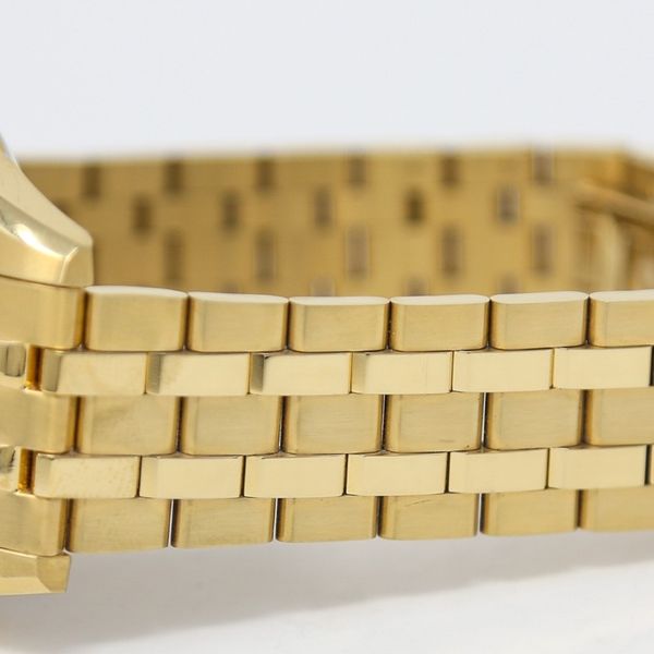 Bulova Sutton Classic Automatic Mens Gold Stainless Steel Watch 97A162 ...