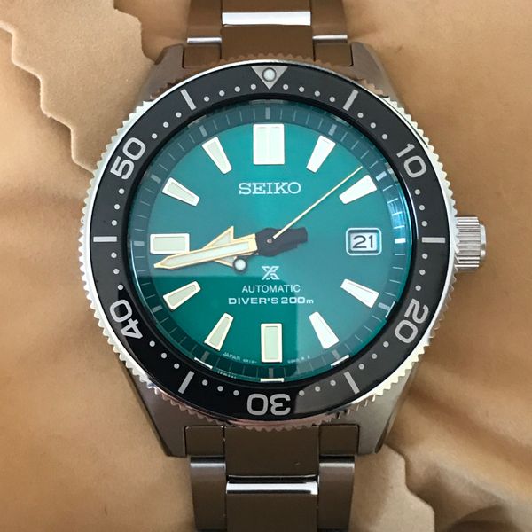 FS: Seiko Prospex SBDC059 limited edition green 62mas with bonetto ...