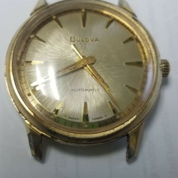 Vintage 1967 BULOVA M7 AUTOMATIC WATERPROOF SELF WINDING PARTS ONLY ...