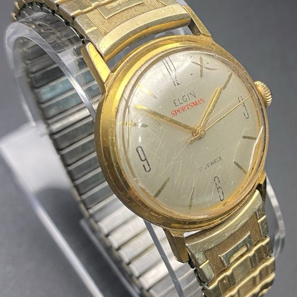 Vintage ELGIN Sportsman Watch 17 Jewels | WatchCharts Marketplace