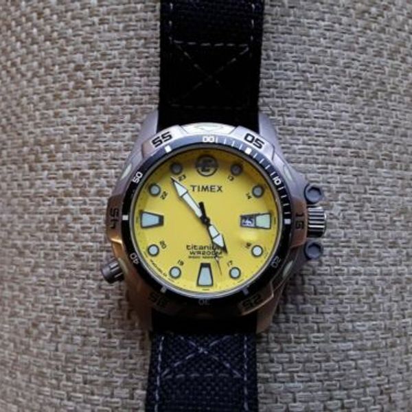 Timex expedition 200m Titanium Diver Watch | WatchCharts
