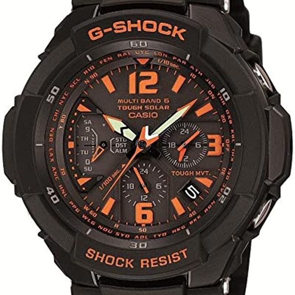 Casio watch G-SHOCK GRAVITYMASTER radio solar GW-3000B-1AJF black ...