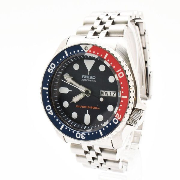 [NERA MINT] Seiko 7S26-0020 SKX009 Pepsi Bezel Divers Automatic Mens ...