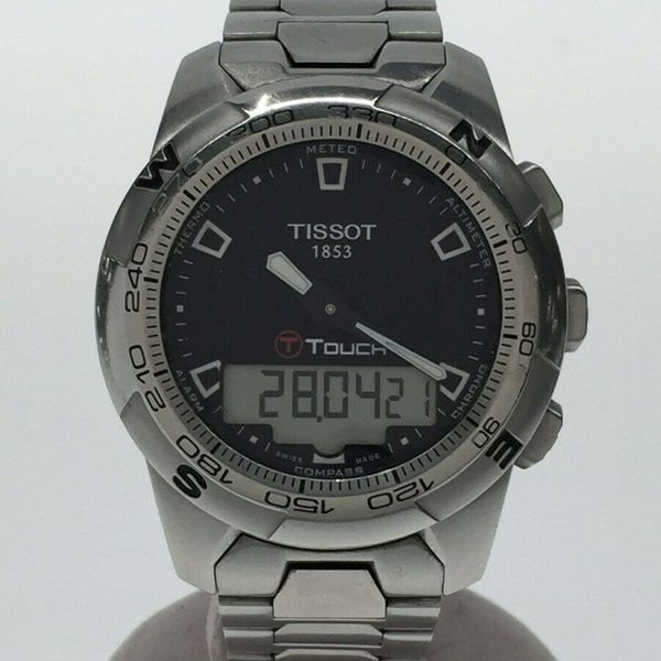 TISSOT T Touch T047420 / Black x Silver / Men's Watch | WatchCharts