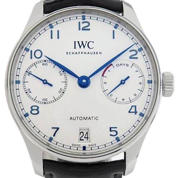 IWC Portugieser Chronograph 7days IW500705 Men's Automatic Back Scale ...