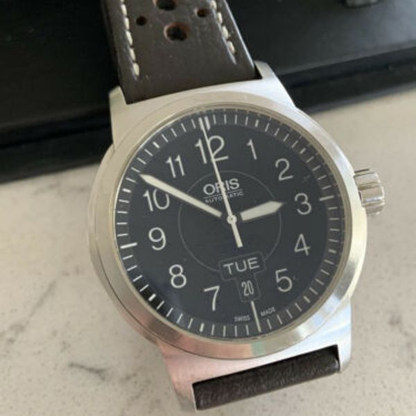 Oris BC3 Sportsman Swiss Automatic Day Date Watch | WatchCharts