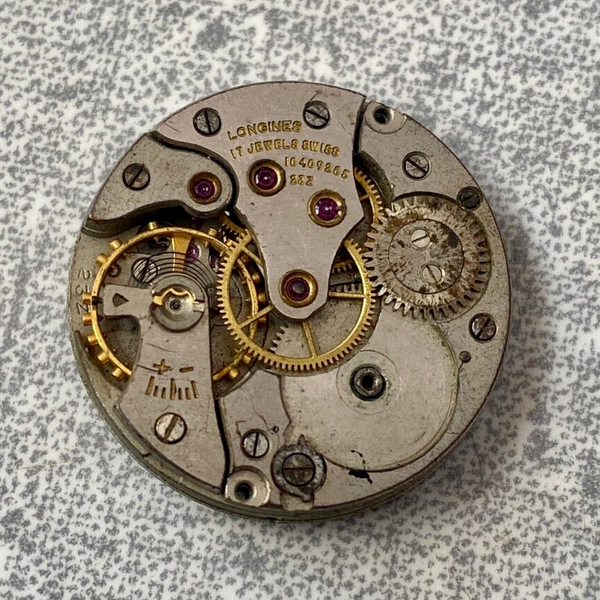 Longines Cal 23Z Manual Winding Movement 17 Jewels Vintage Watch Swiss ...