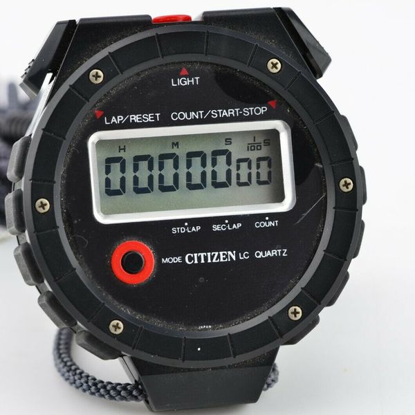 K925 Vintage Citizen Digital Quartz Stop Watch LSW-090 Original JDM ...