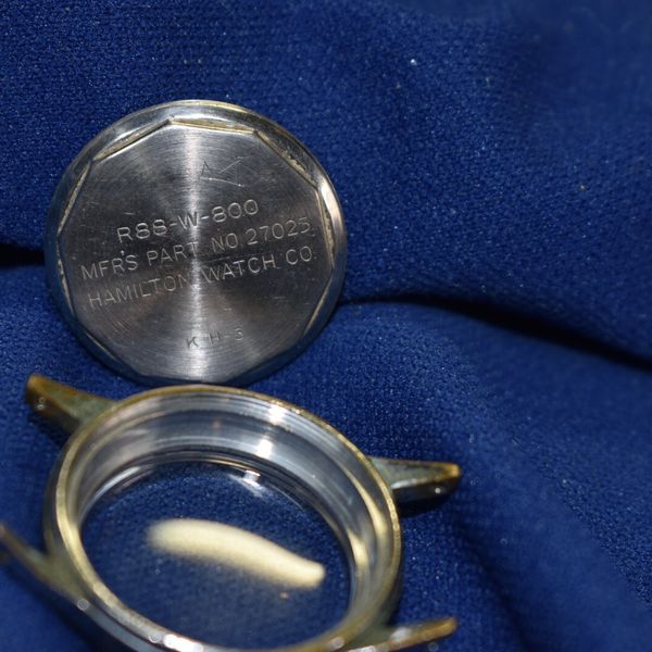 1943 Hamilton R88-W-800 Grade 987S Military Navy Issued Watch Case ...