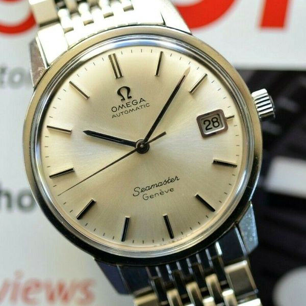 RARE 1969 Vintage Omega Automatic Seamaster Geneve Watch ALL Original ...