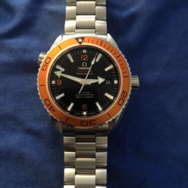 omega seamaster professional 2000 Ft Planet Ocean 45 .5Mm Face ...