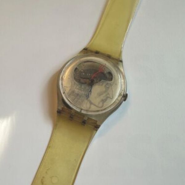 Swatch Watch Art Special Ticking Brain GK247 Jo Whaley Art Vintage ...