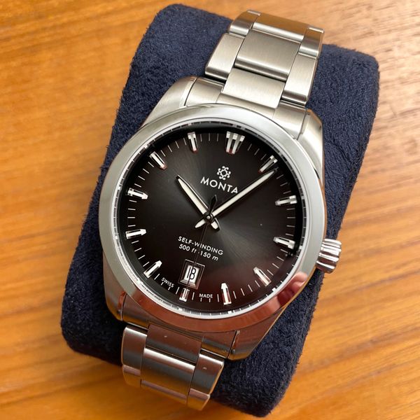 [$995 USD] FS: Monta Noble Anthracite Dial | WatchCharts