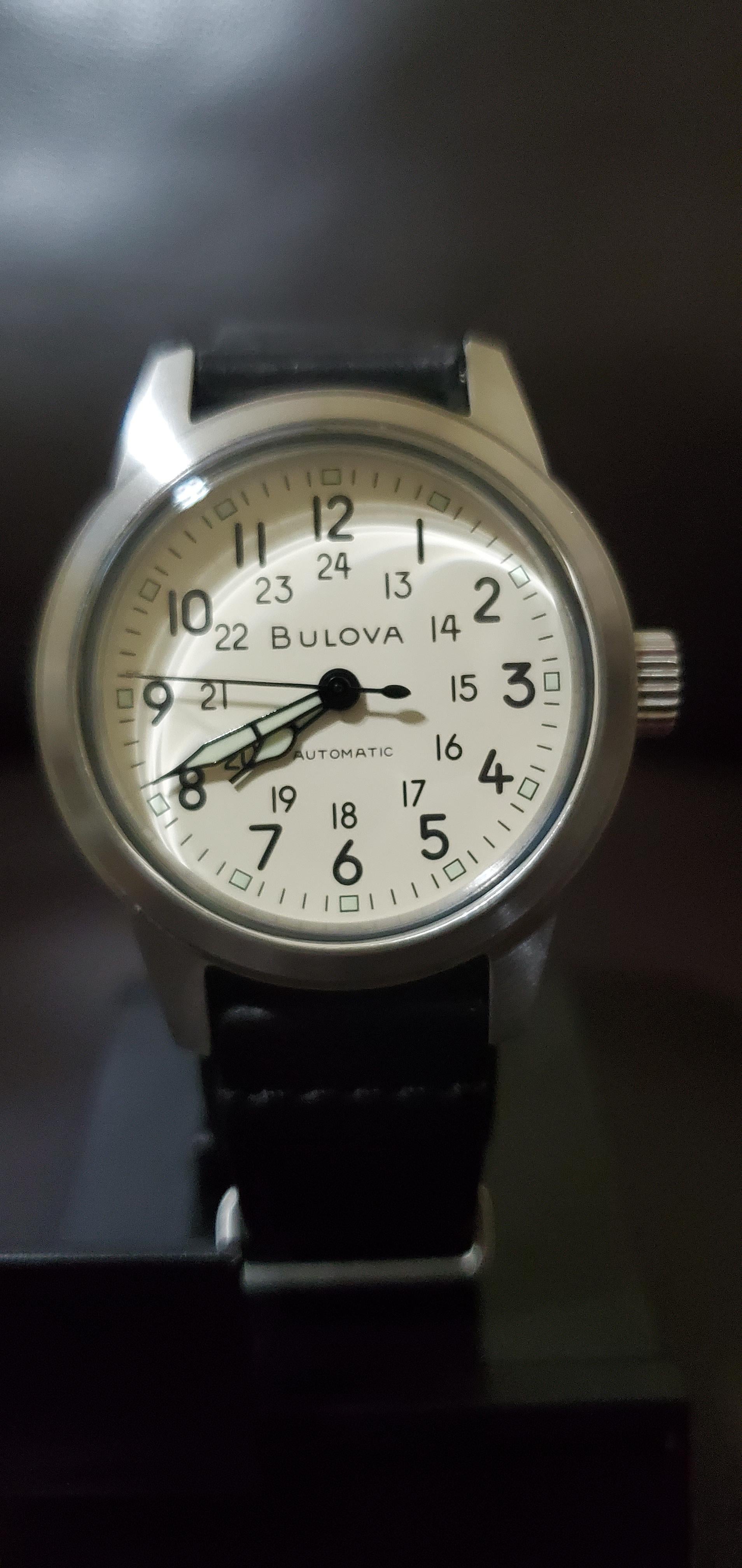 [WTS] Bulova Hack (96A246) - with extra OEM strap | WatchCharts