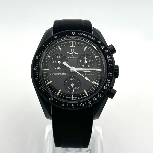 OMEGA Speedmaster x Swatch Mission to Mercury SO33A100 Rubber Strap ...