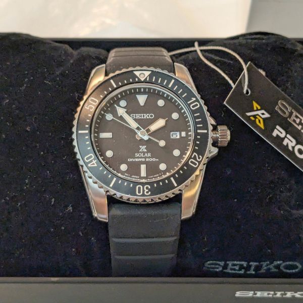 Seiko Prospex Diver's 200m Solar - SNE573 - New Uncle Seiko South ...