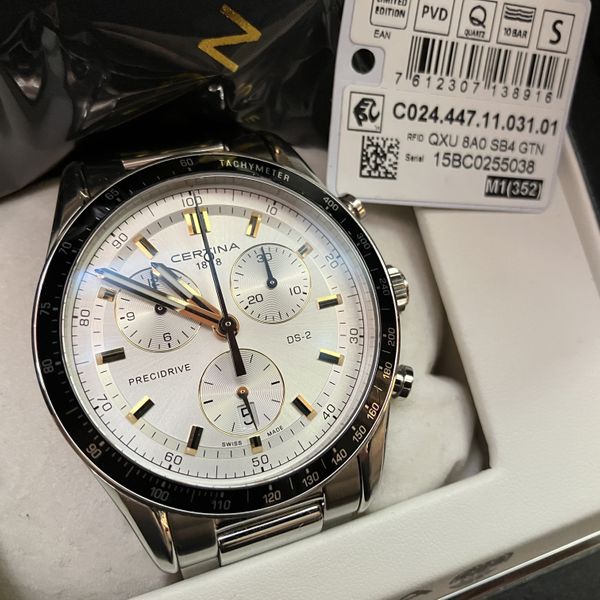 [$275 USD] FS Certina DS-2 chronograph precidrive | WatchCharts Marketplace