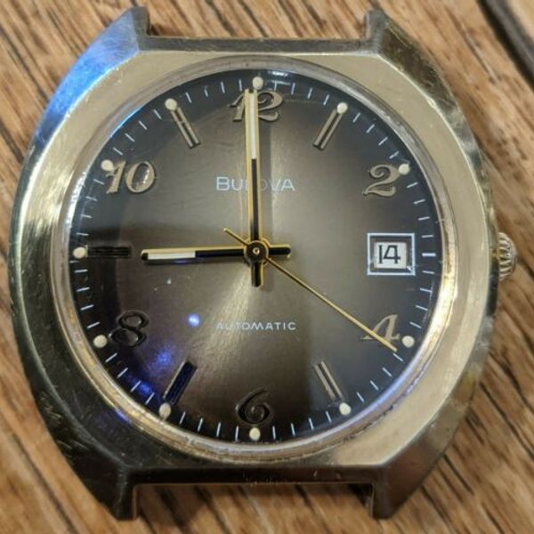 Bulova N5 Automatic Watch 17 Jewels 11AOACD w/ Date Quick Set, 21600 ...