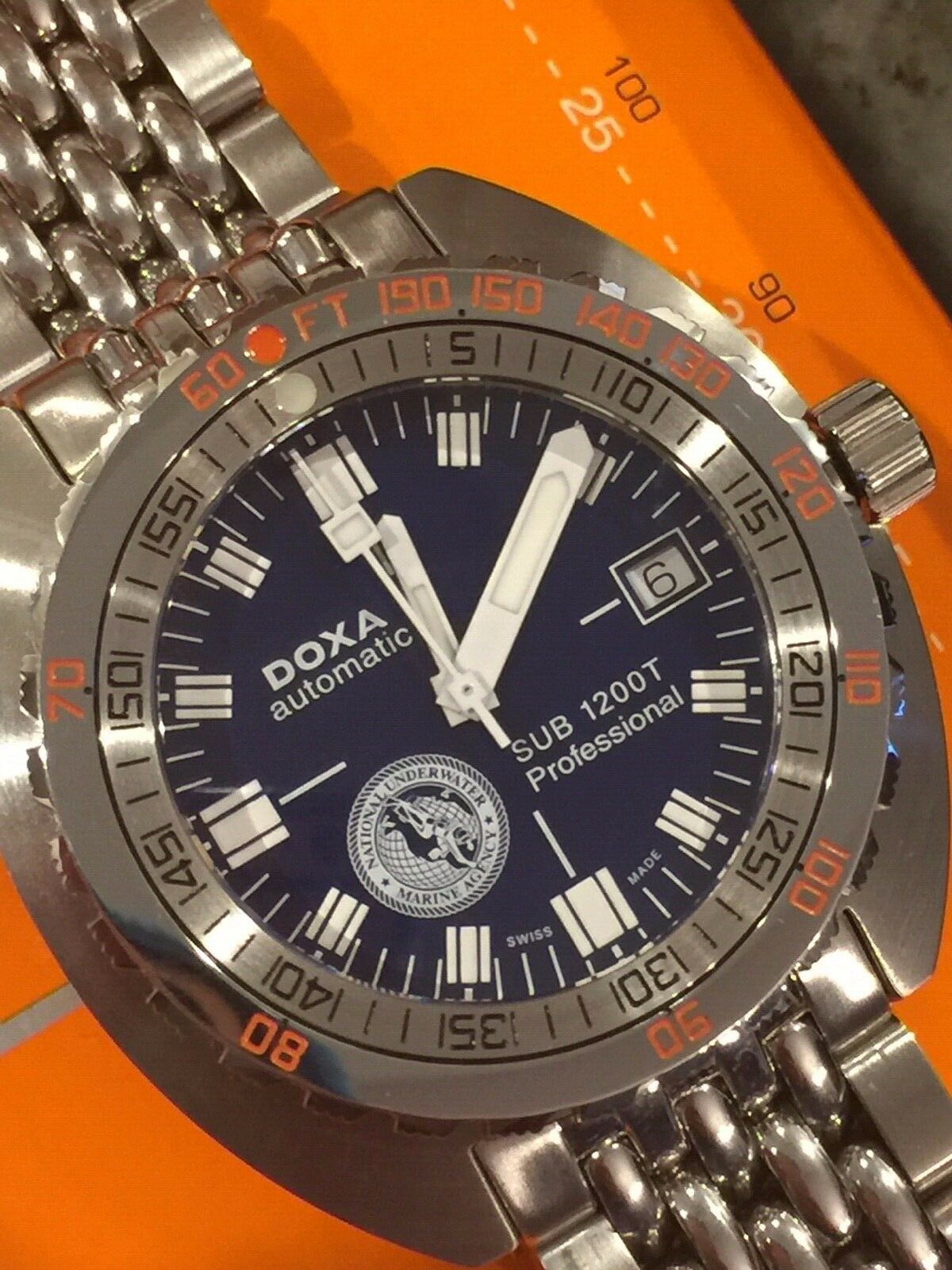 DOXA SUB Limited Edition NUMA 1200T Swiss Diving watch RARE! | WatchCharts
