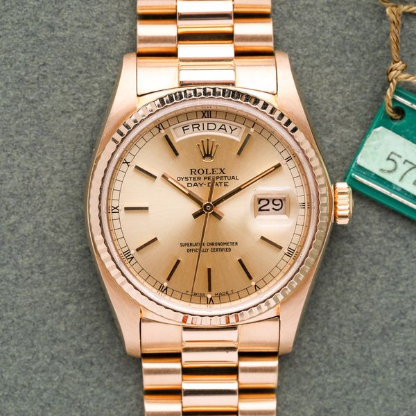 1978 Rolex 18038 Day-Date + Serial Tag | WatchCharts Marketplace