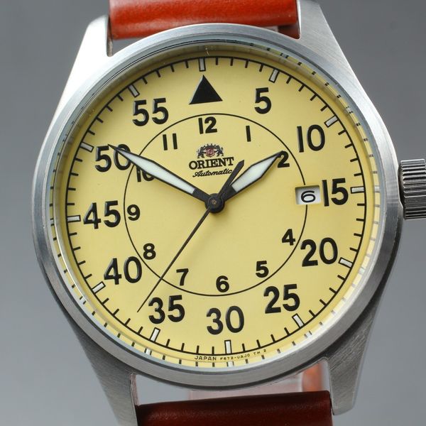 [MINT /Paper Case] Orient F672-UAF0 Automatic Yellow Dial Men's Watch ...