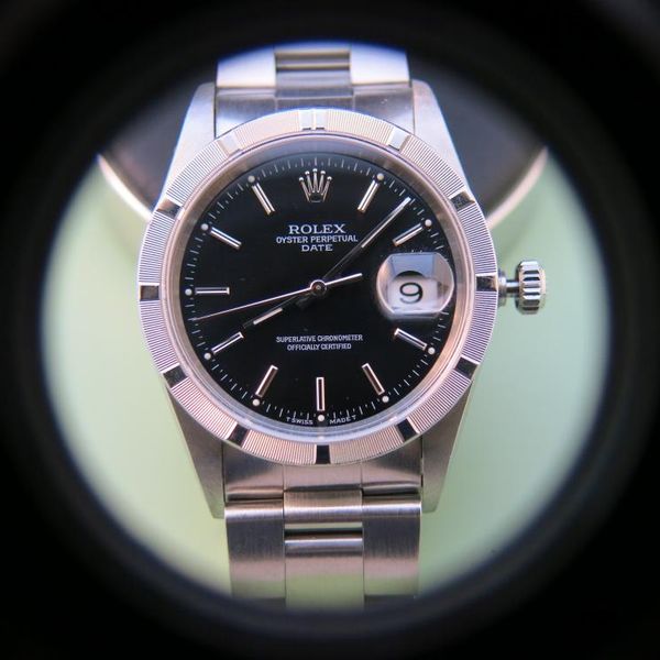 FS: Rolex 15210 Oyster Perpetual Date Black Dial | WatchCharts