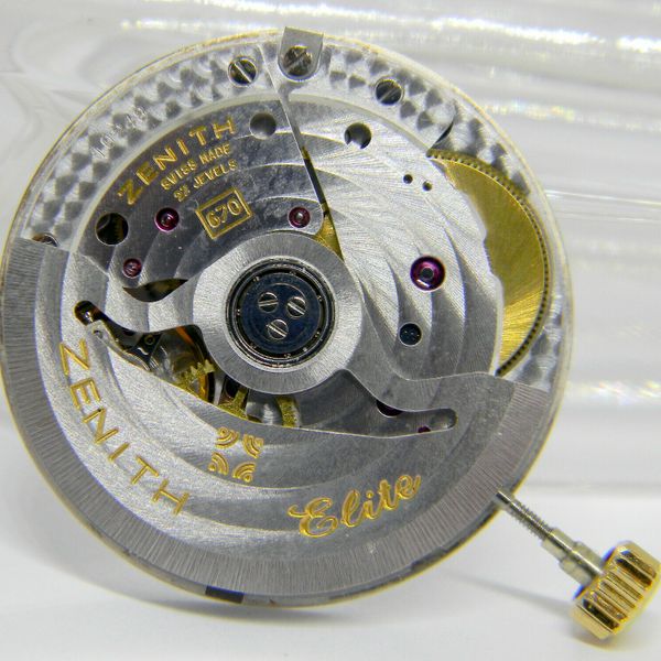 ZENITH ELITE AUTOMATIC MOVEMENT CAL. 670 | WatchCharts Marketplace