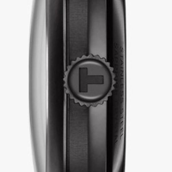 Tissot Chemin des Tourelles Skeleton Gunmetal Dial Men's Watch ...