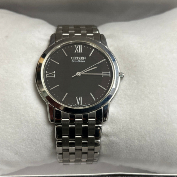Citizen Eco-Drive Stiletto Sapphire Crystal SS Men’s Watch G431-T001793 ...