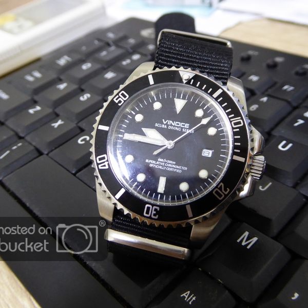 FS: Vinoce military submariner diver watch(C3 Lume) $70 | WatchCharts ...