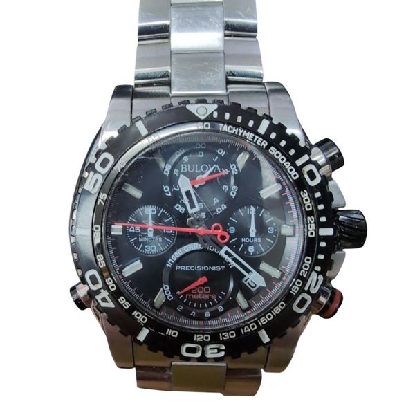 Bulova C977805 Chronograph Watch â Spares/Repair â Original Box + Extra ...