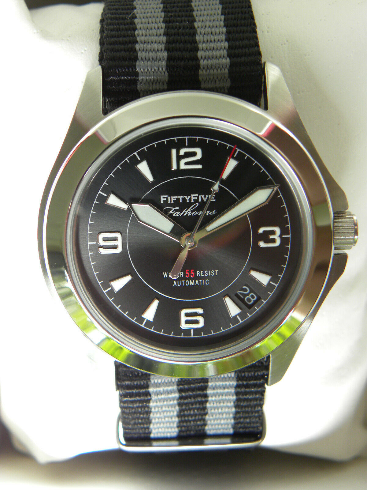New Seiko mod FFF Fifty Five Fathoms. SNKK87 movement NH36A with ...