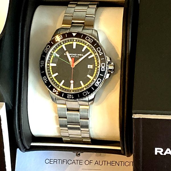 Excellent Swiss Raymond Weil Tango GMT Bob Marley Limited Edition Menâ ...
