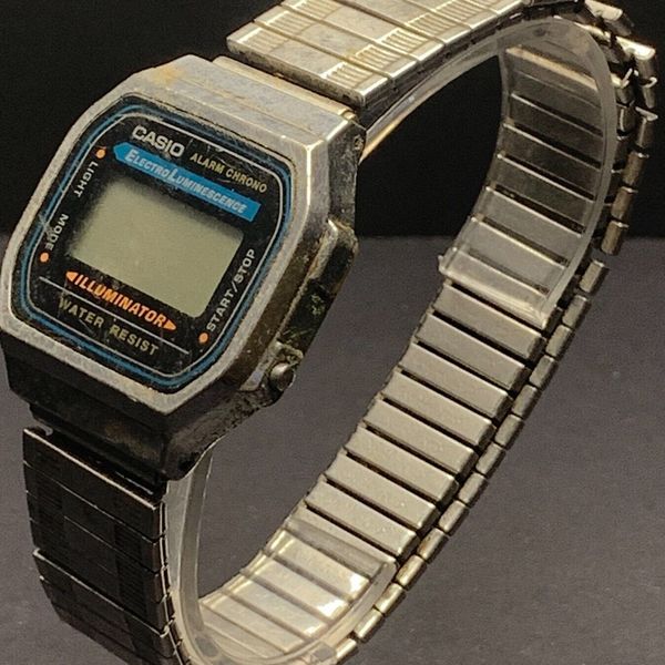 Vintage Men's Casio Digital Watch - Untested May Need Battery or Repair ...