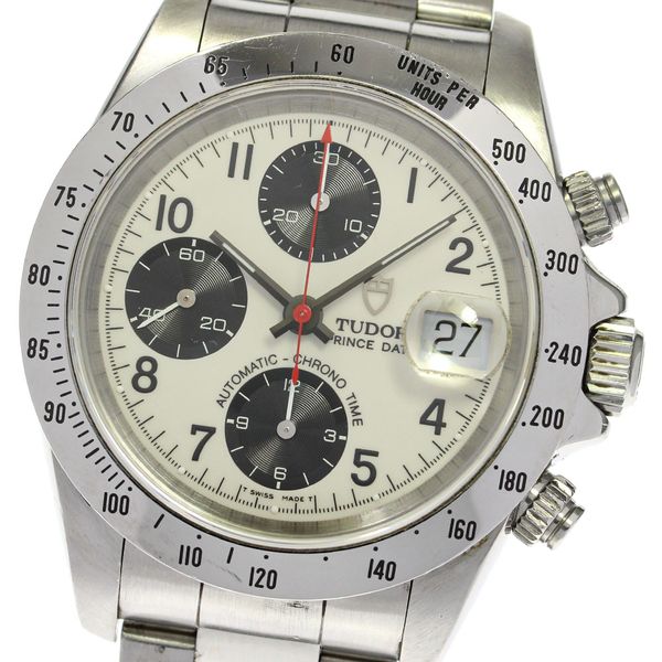 With box and warranty card [TUDOR] Tudor Prince Date Chronotime ref ...