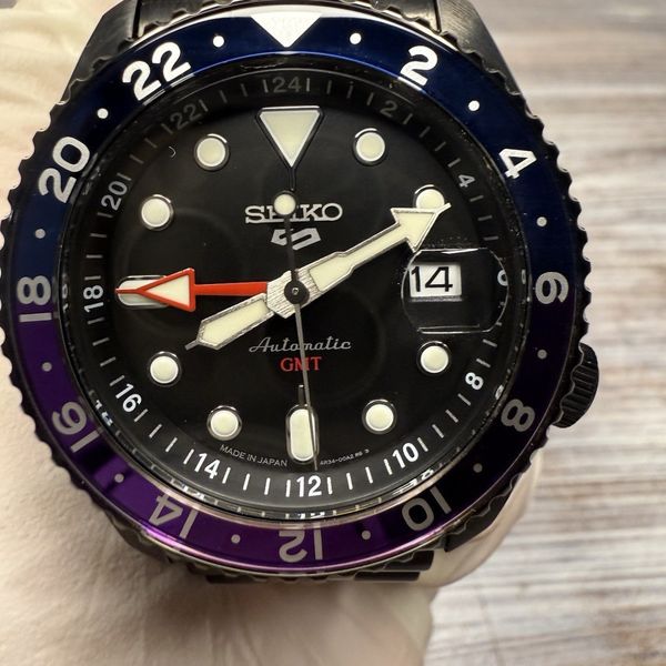 Seiko 5 Sports GMT SSK027 / SBSC015 Yuto Horigome Limited Edition ...