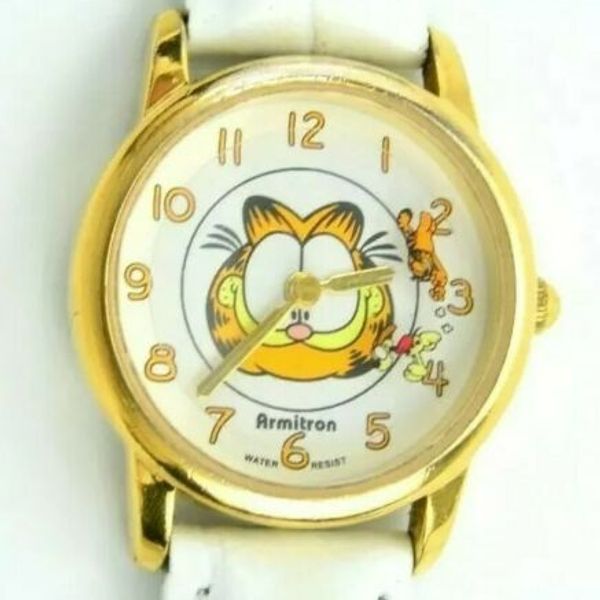 Garfield Character Watch 900/128 Y127 Ladies Gold-Tone Quartz, 8 1/2 ...